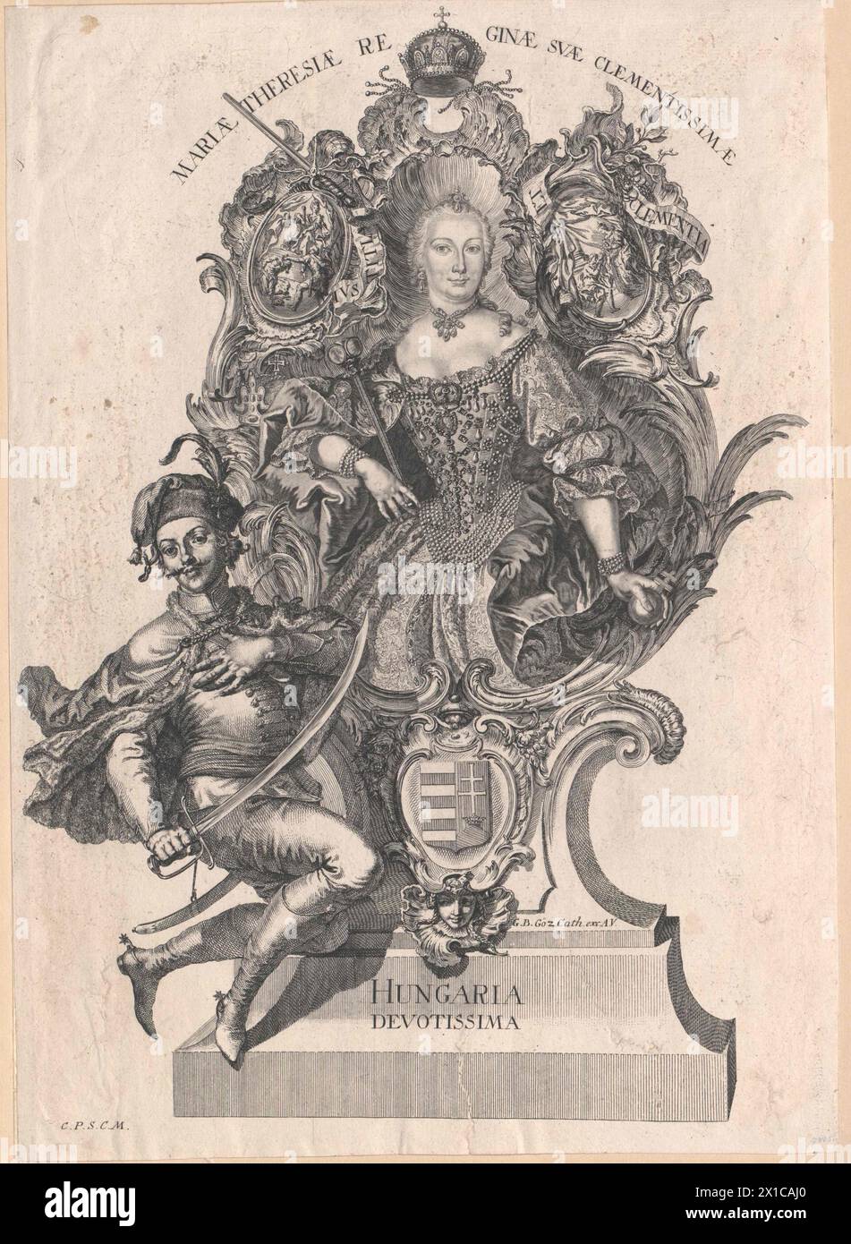 Maria Theresa, Holy Roman empress, - 19830422 PD70990 - Rechteinfo ...