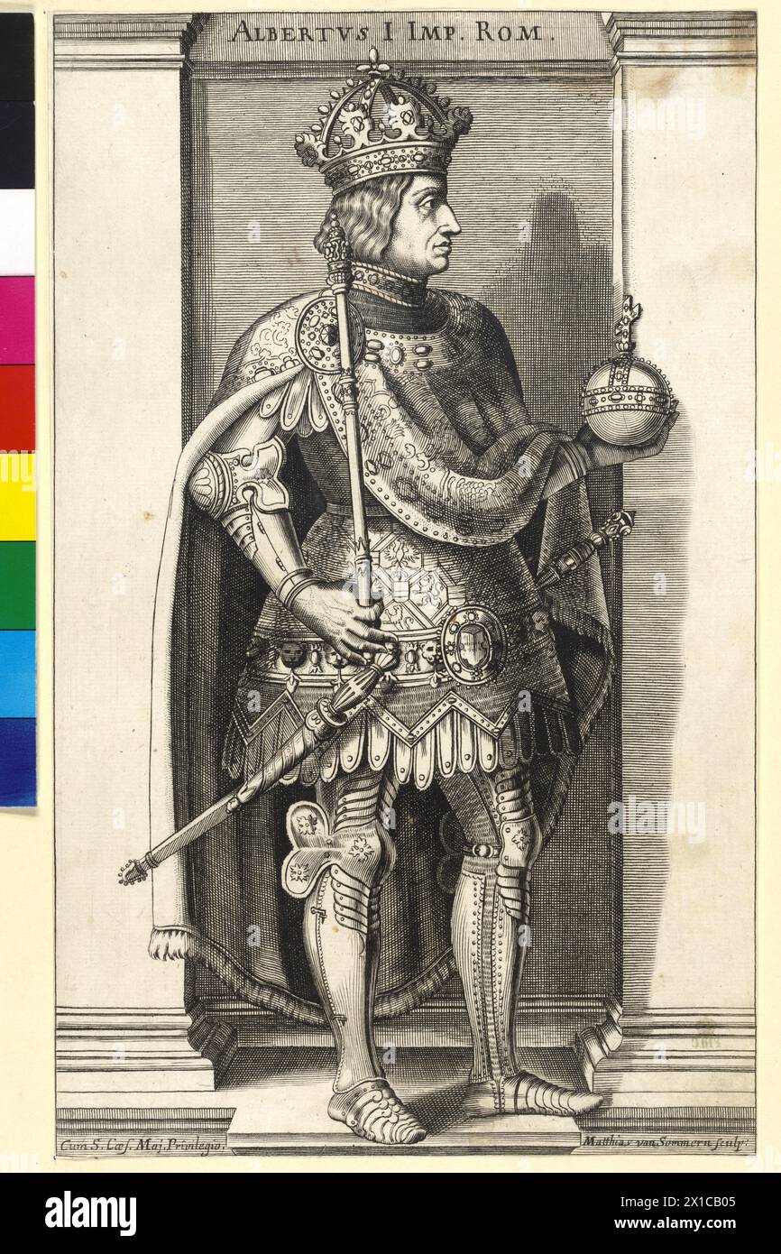Albrecht I, German king, Duke of Austria and Styria 1282-1298, German ...