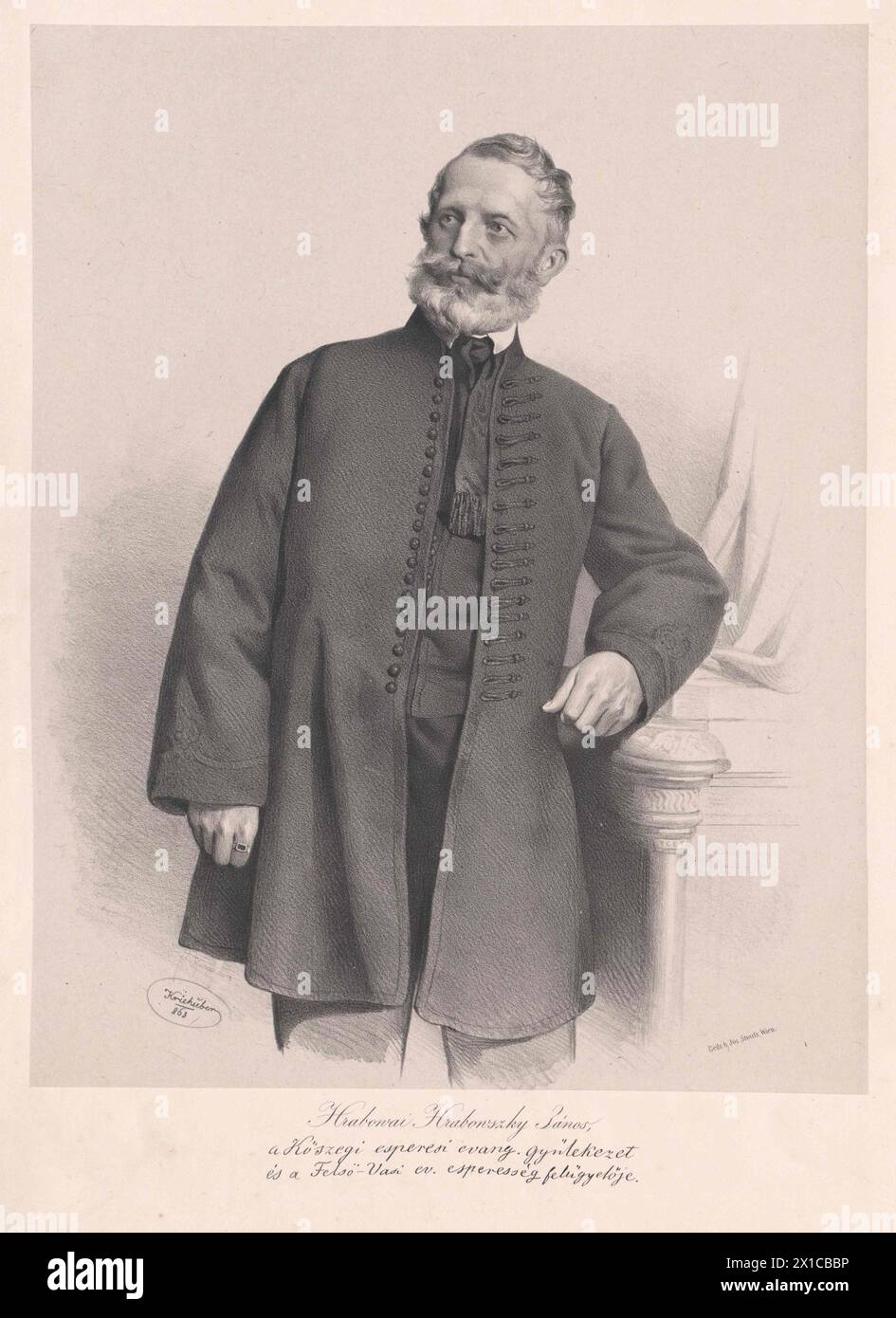 Hrabowai Hrabovsky, Johann, lived circa 1863, - 19830422 PD75245 ...
