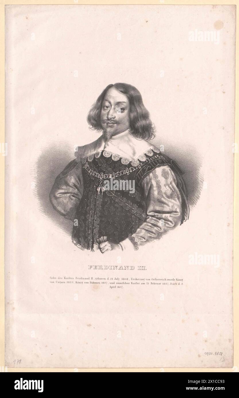 Ferdinand III, Holy Roman Emperor, - 19830422 PD83704 - Rechteinfo ...