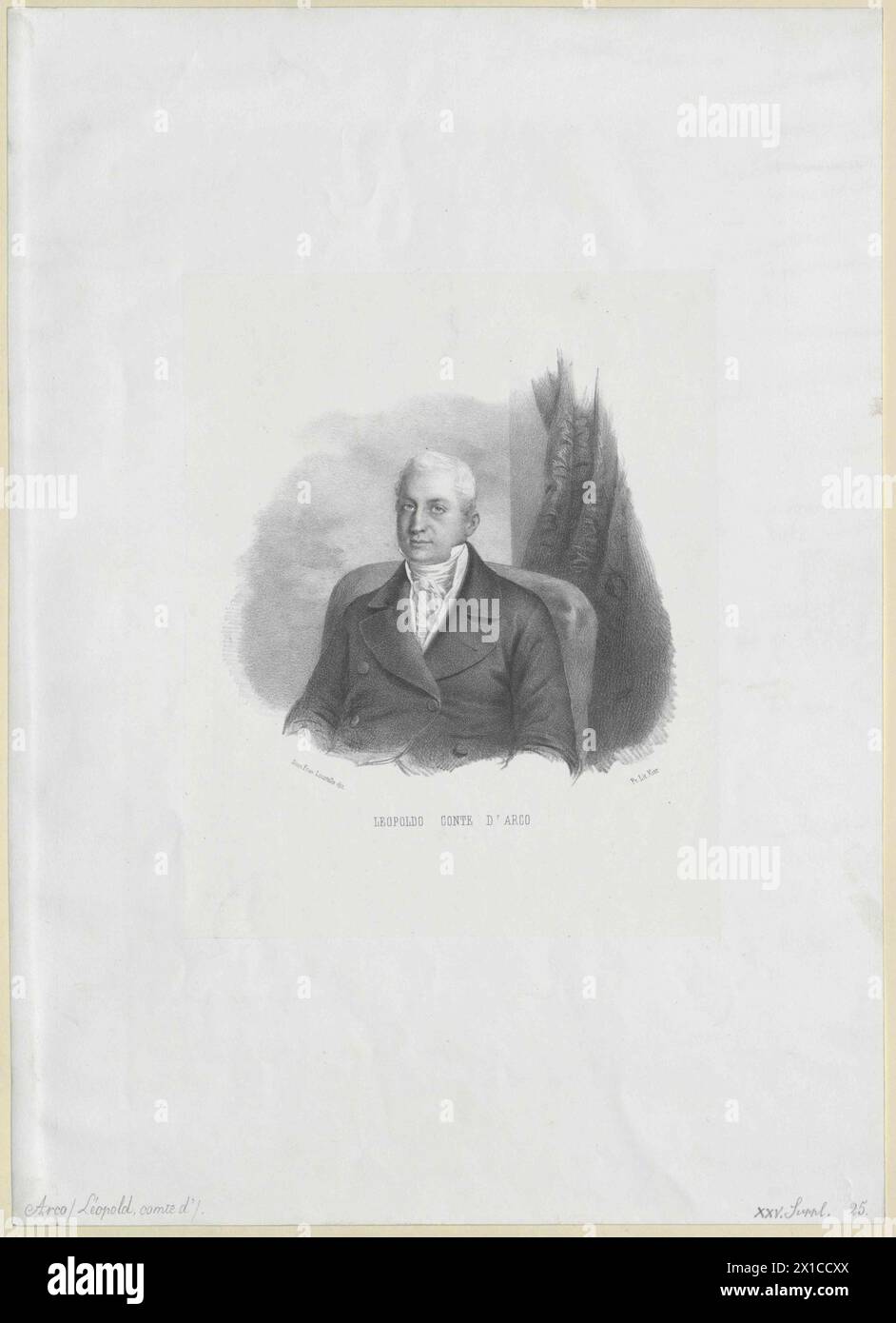 Arco, Leopold count, - 19830422 PD89649 - Rechteinfo: Rights Managed ...