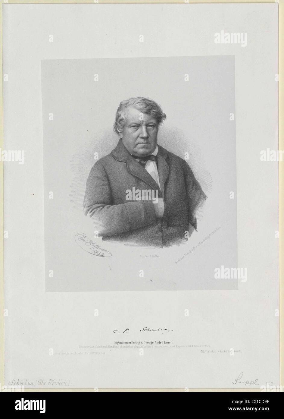 Christian friedrich schoenbein hi-res stock photography and images - Alamy
