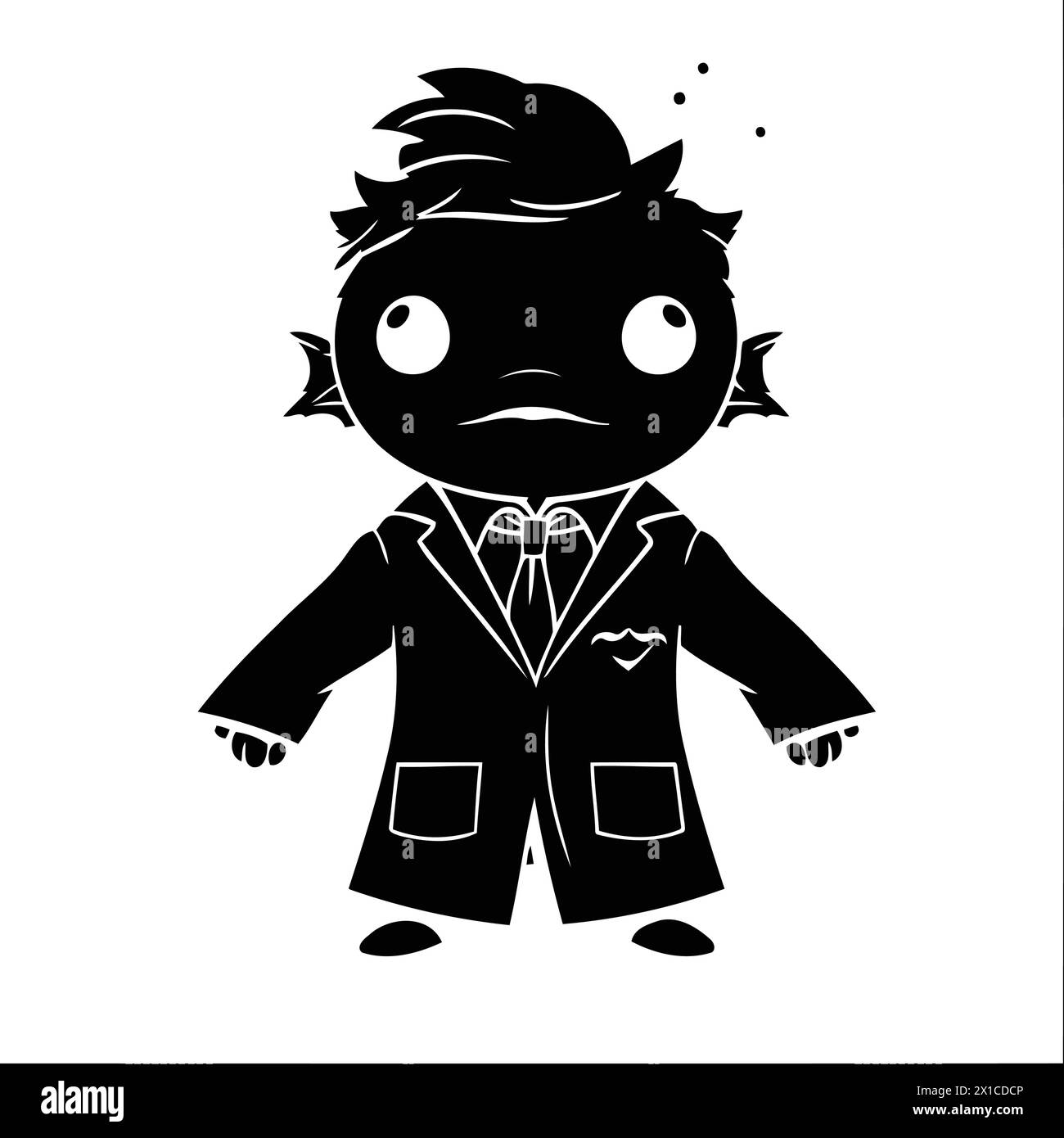 Doctor zombie Stock Vector Images - Alamy