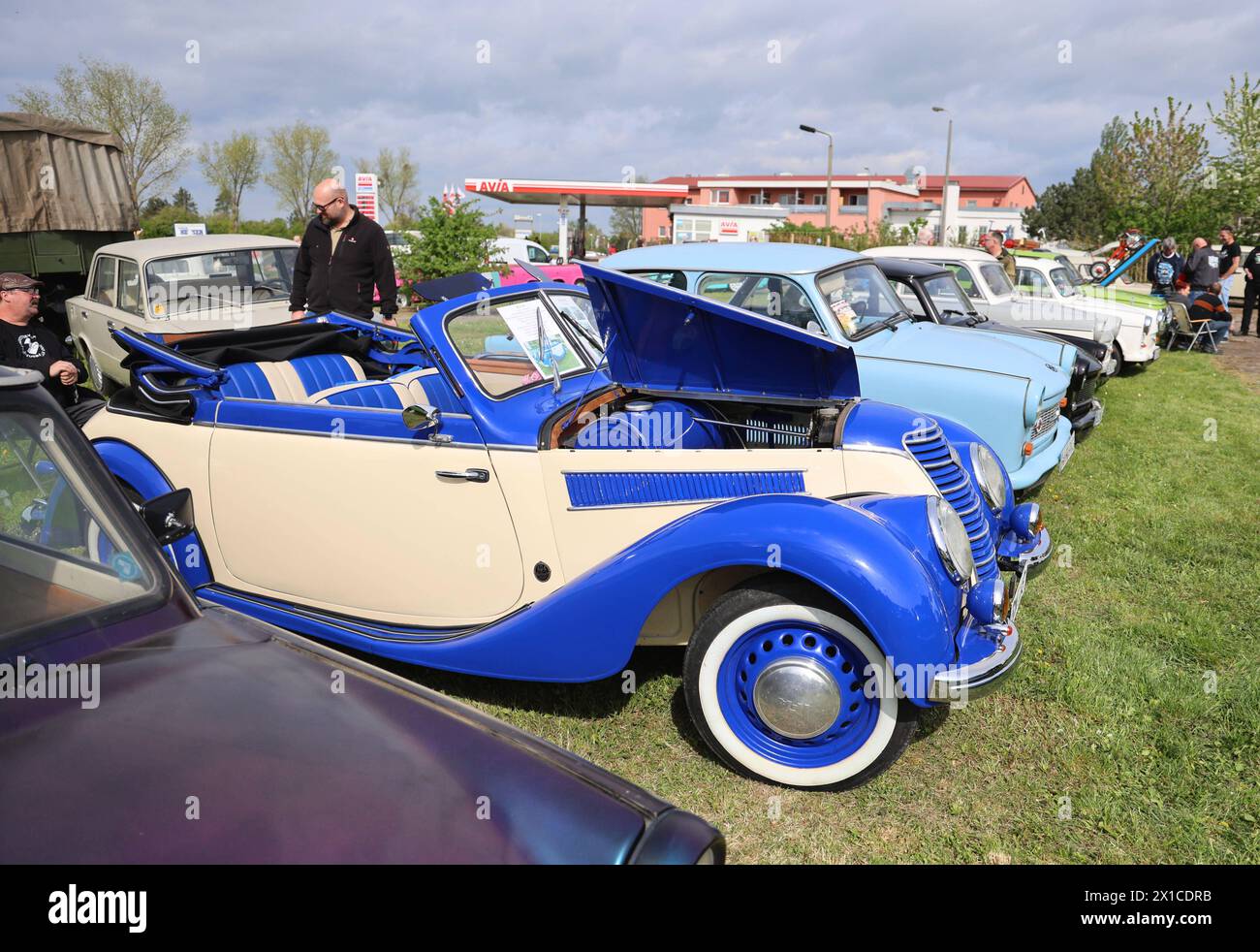 DDR-Fahrzeuge-Treffen 14.04.2024, Koelleda, Trabi-Museum, DDR-Fahrzeuge ...
