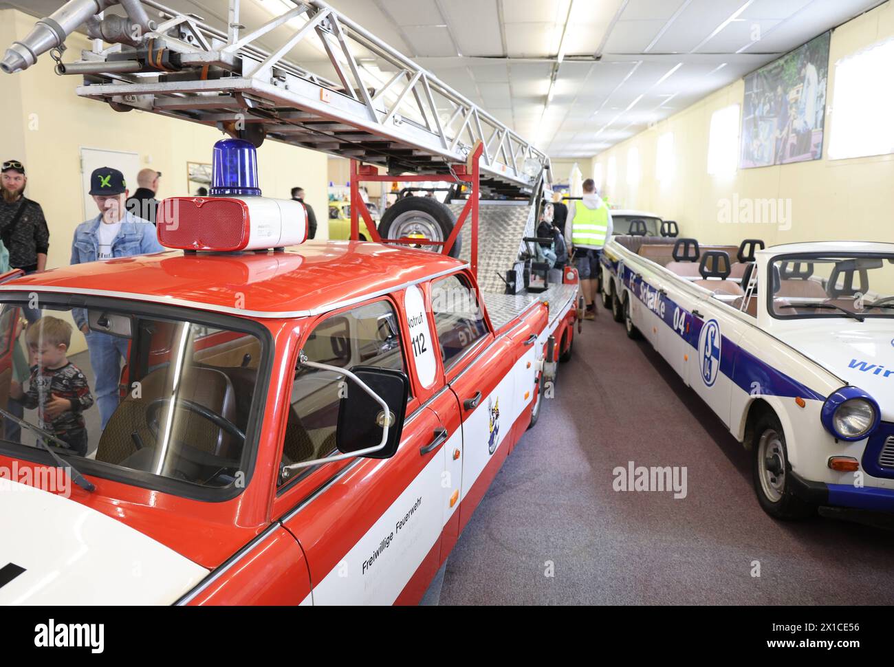 DDR-Fahrzeuge-Treffen 14.04.2024, Koelleda, Trabi-Museum, DDR-Fahrzeuge ...