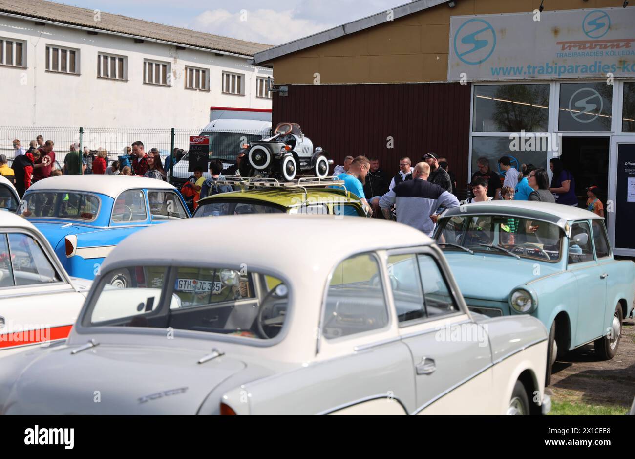 DDR-Fahrzeuge-Treffen 14.04.2024, Koelleda, Trabi-Museum, DDR-Fahrzeuge ...
