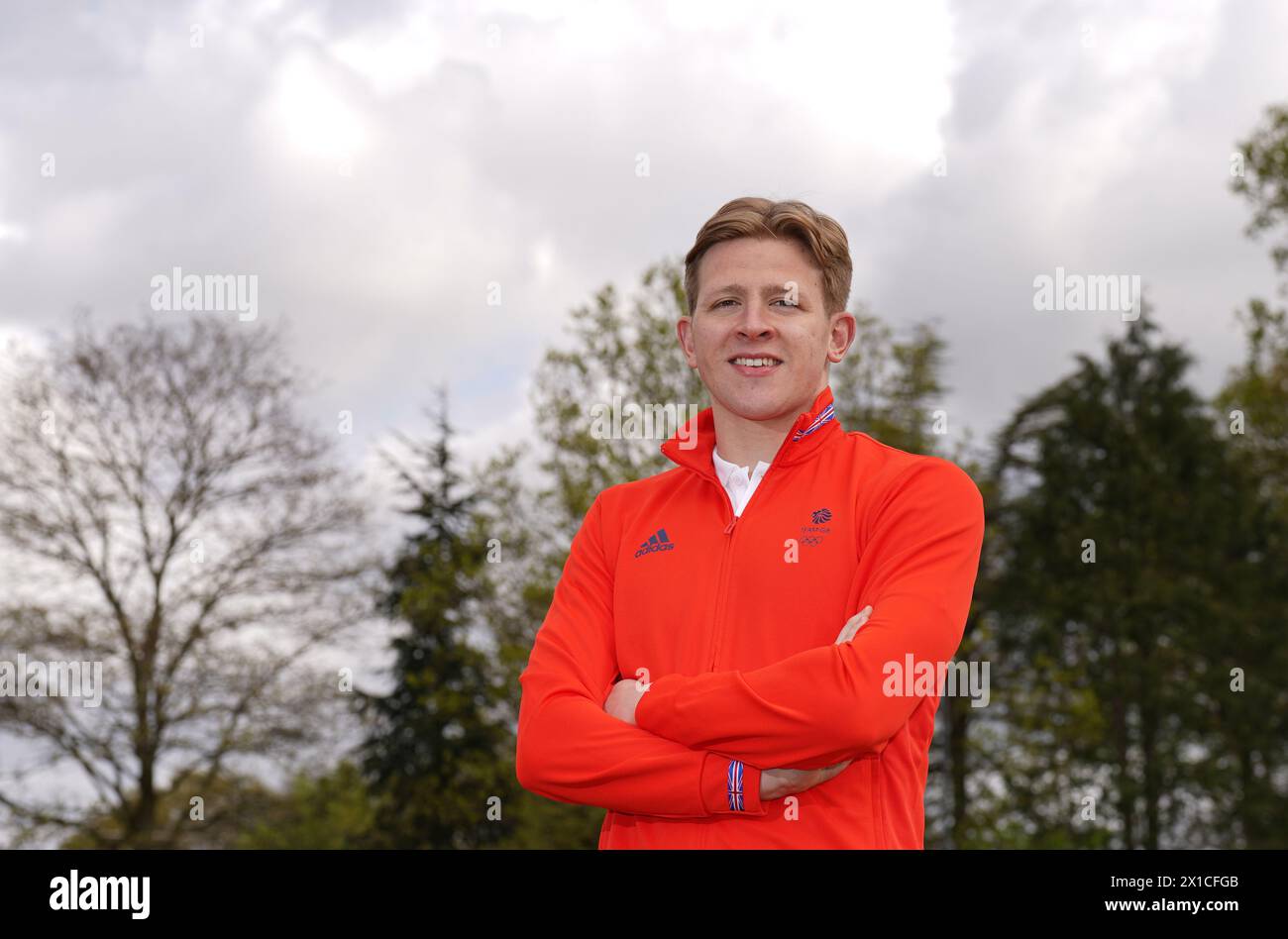 Toby Robinson during a Team GB media day at Loughborough University ...