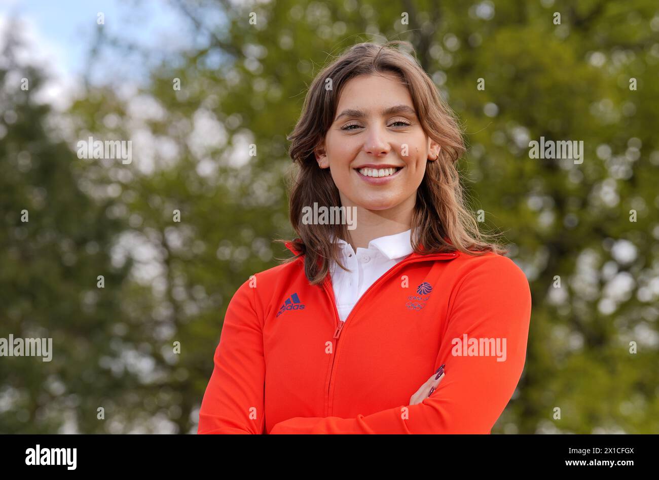 Freya Colbert during a Team GB media day at Loughborough University ...