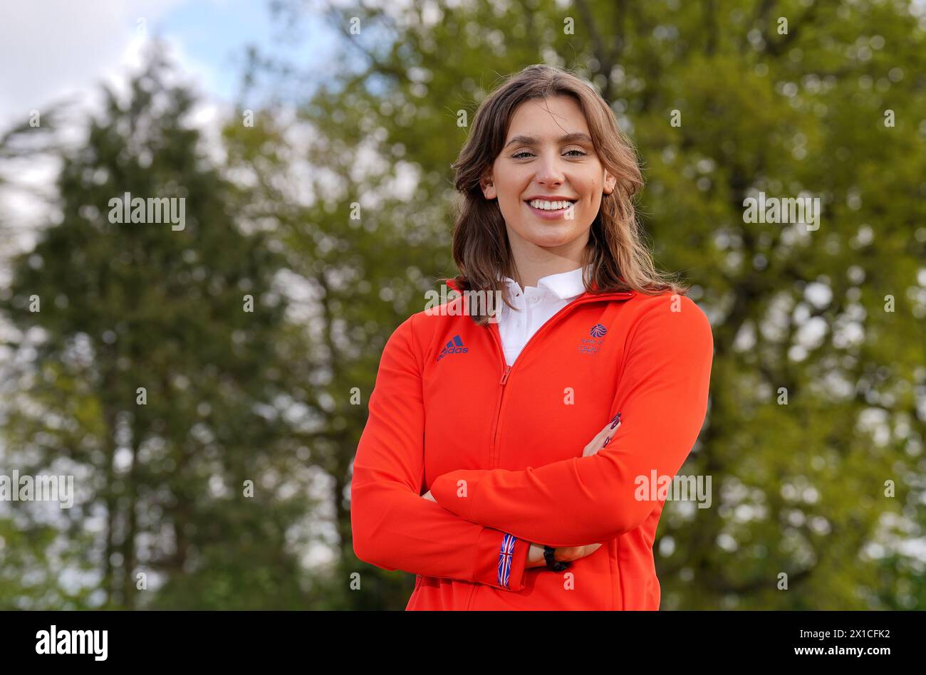 Freya Colbert during a Team GB media day at Loughborough University ...