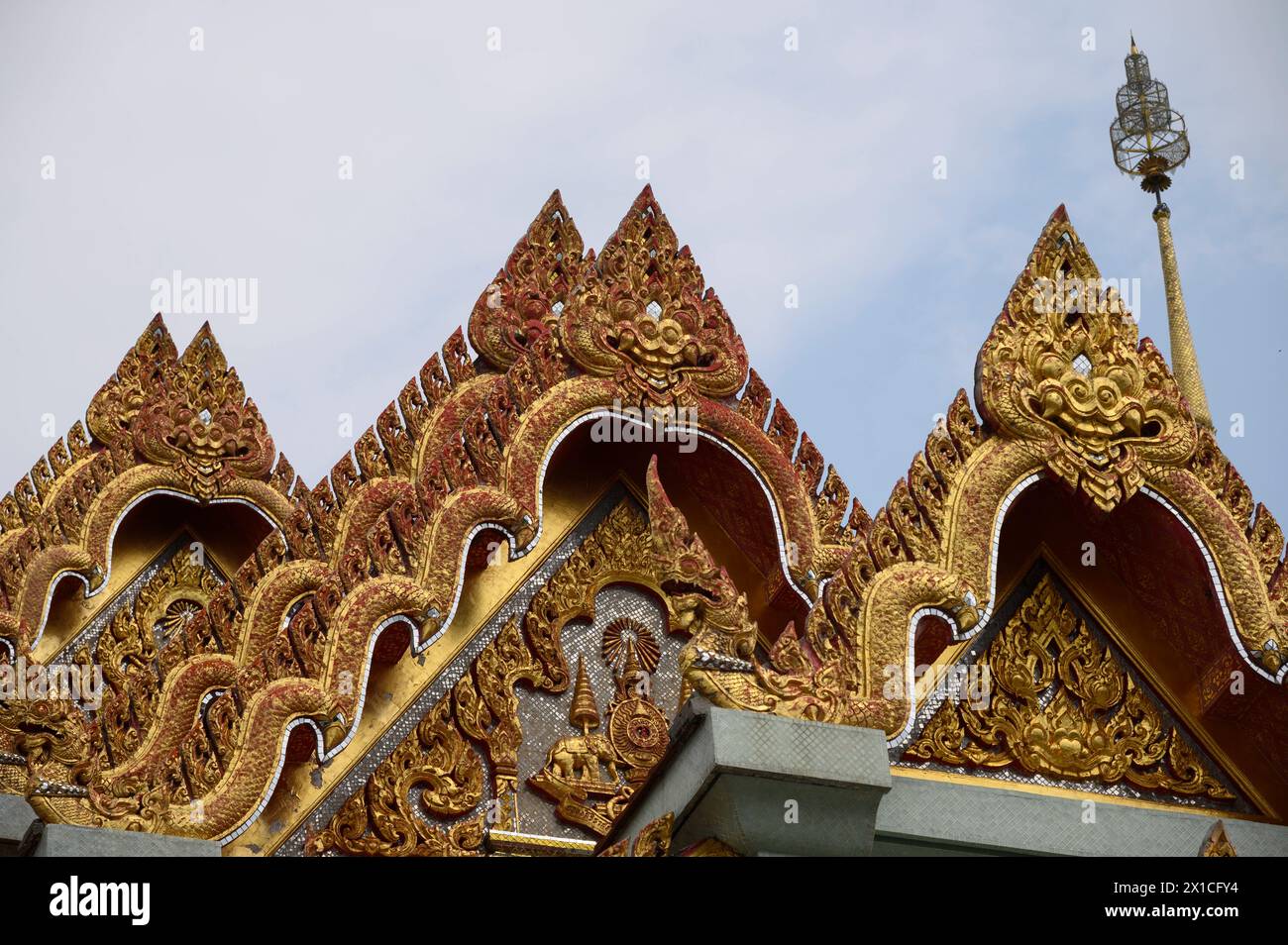 Wat Tang Sai Tempel Phra Mahathat Chedi Phakdee Prakat - Ban Krut Baan ...
