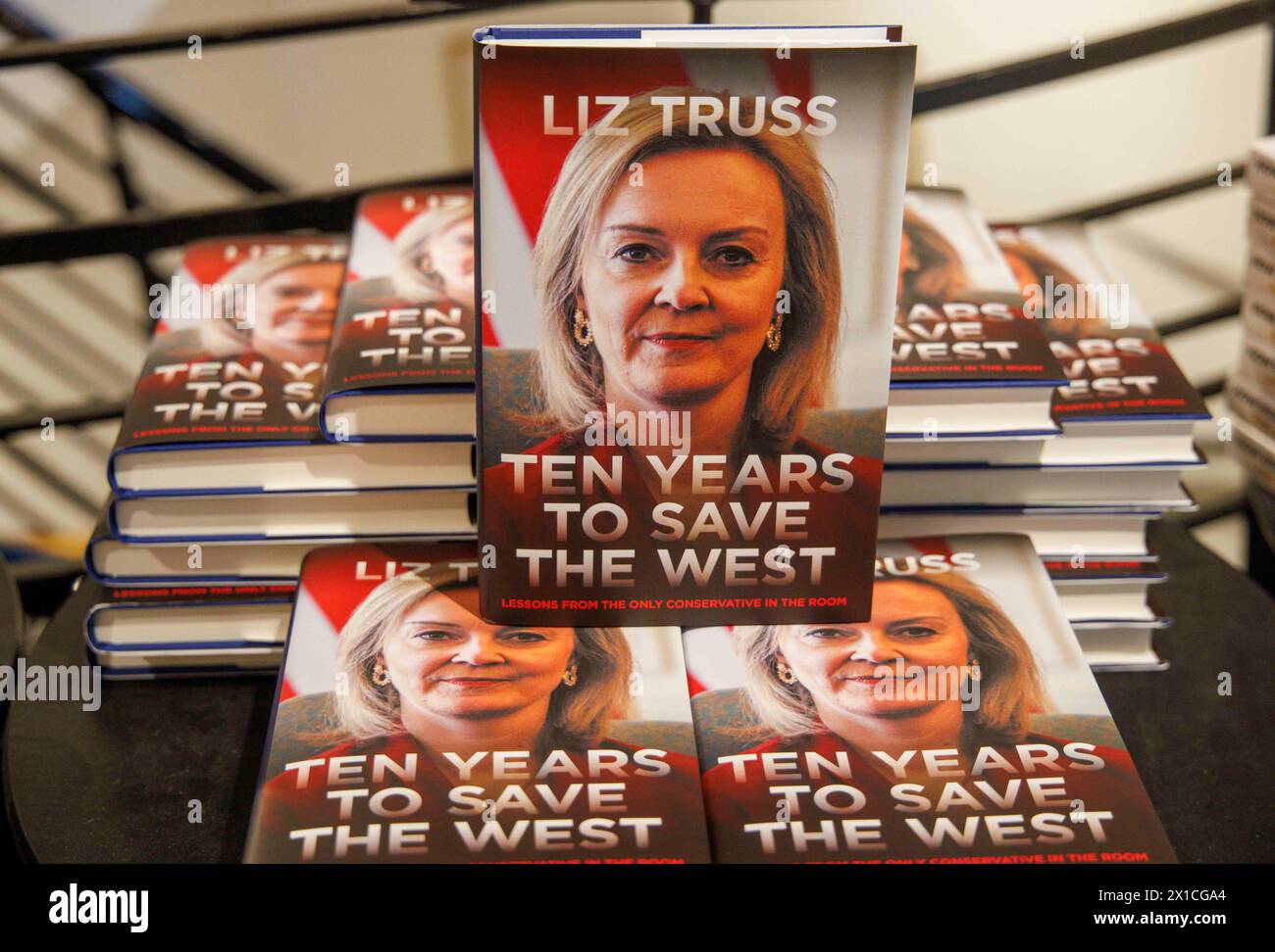 London, UK. 16th Apr, 2024. Launch of Ten Years to Save the West by ...