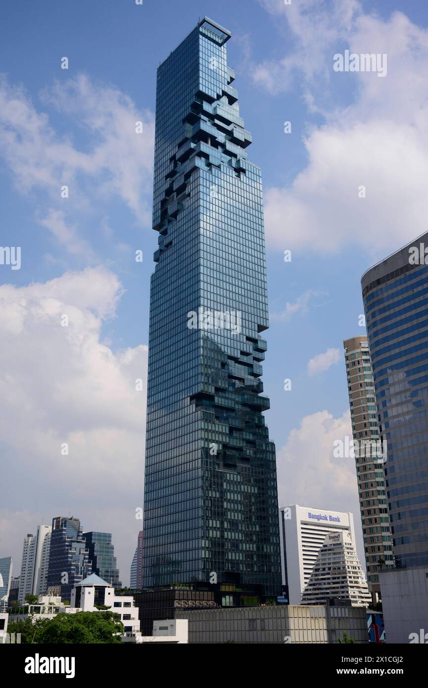 King Power Mahanakhon Wolkenkratzer - Bangkok - Thailand, 11.01.2024 ...