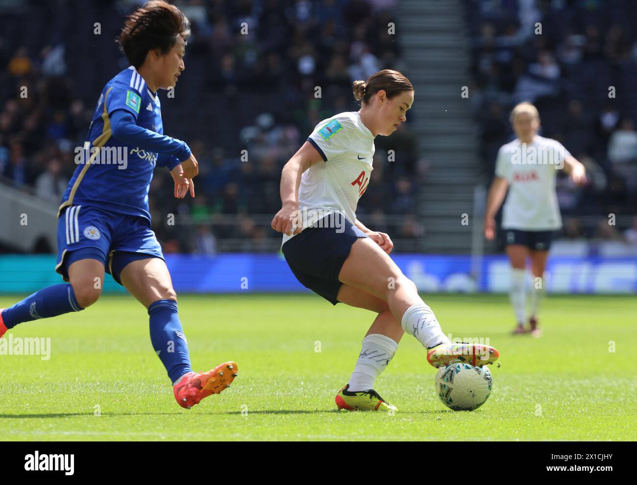 LONDON, ENGLAND - Grace Clinton (on loan from Manchester United) of ...