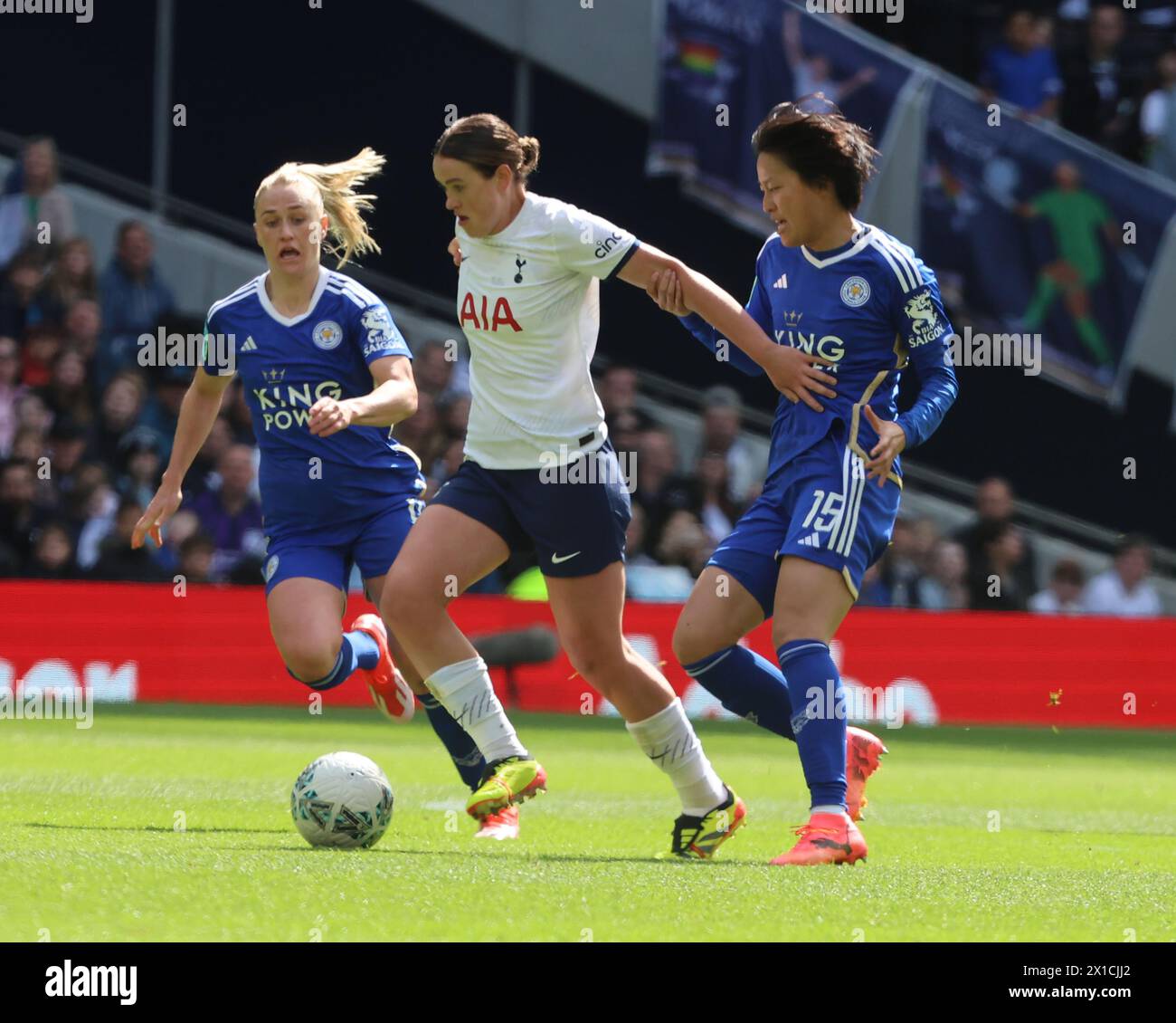 LONDON, ENGLAND - Grace Clinton (on loan from Manchester United) of ...