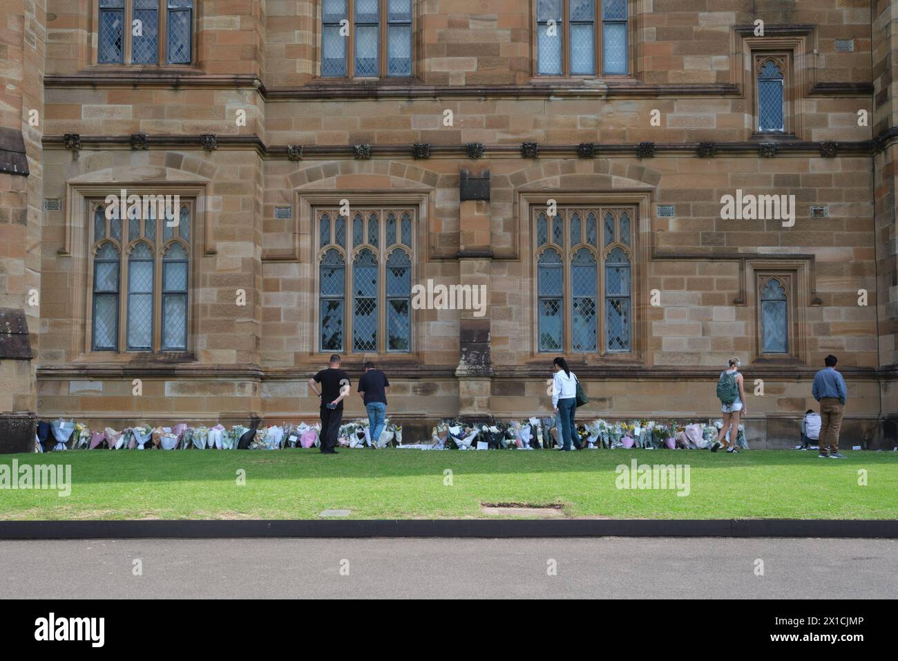 Sydney. 16th Apr, 2024. This photo taken on April 16, 2024 shows a ...