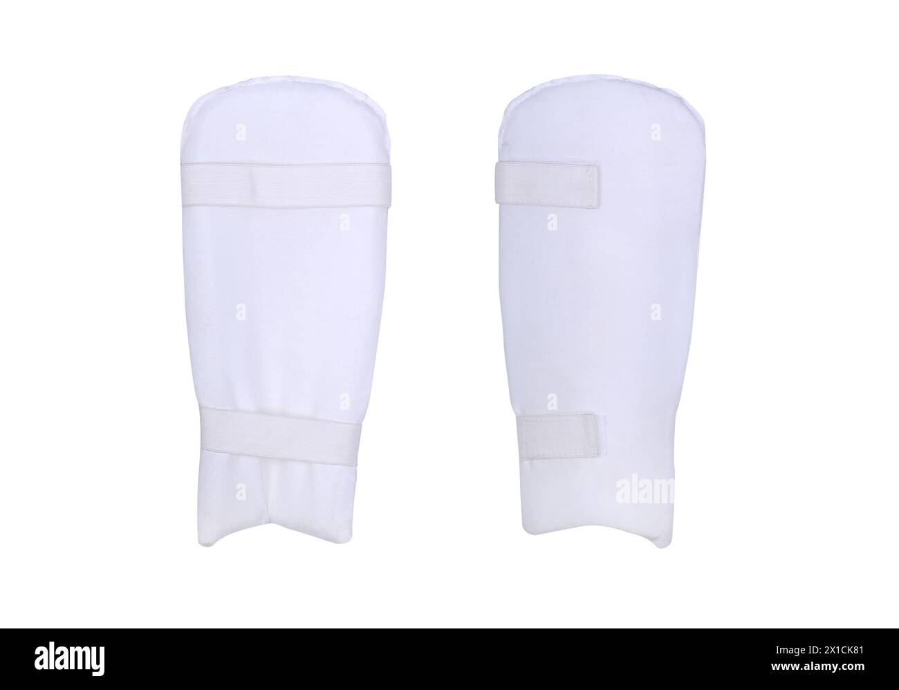 cricket elbow guard front back angle isolated on white background Stock ...