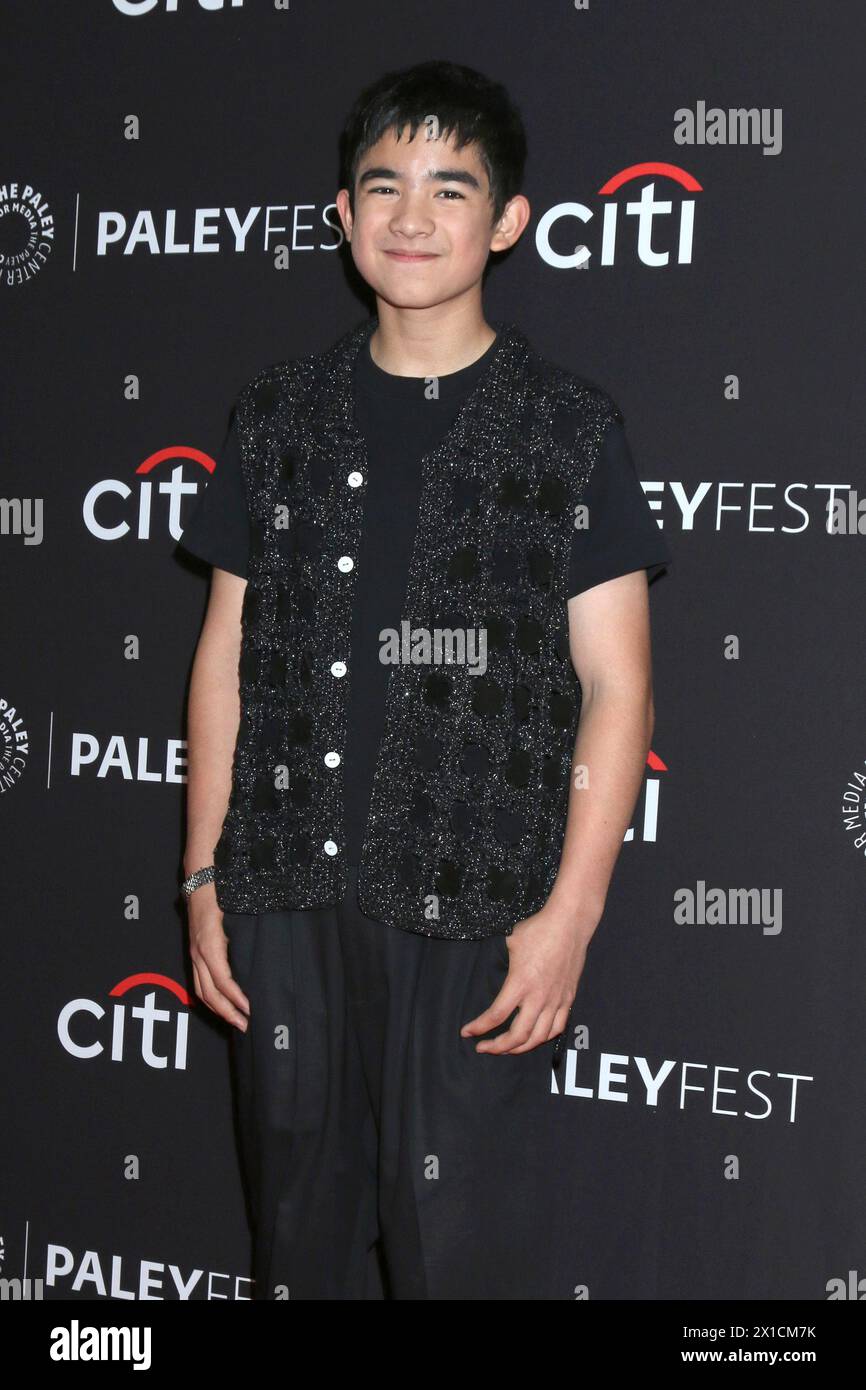 LOS ANGELES - APR 14: Gordon Cormier at PaleyFEST 2024 - Avatar: The ...