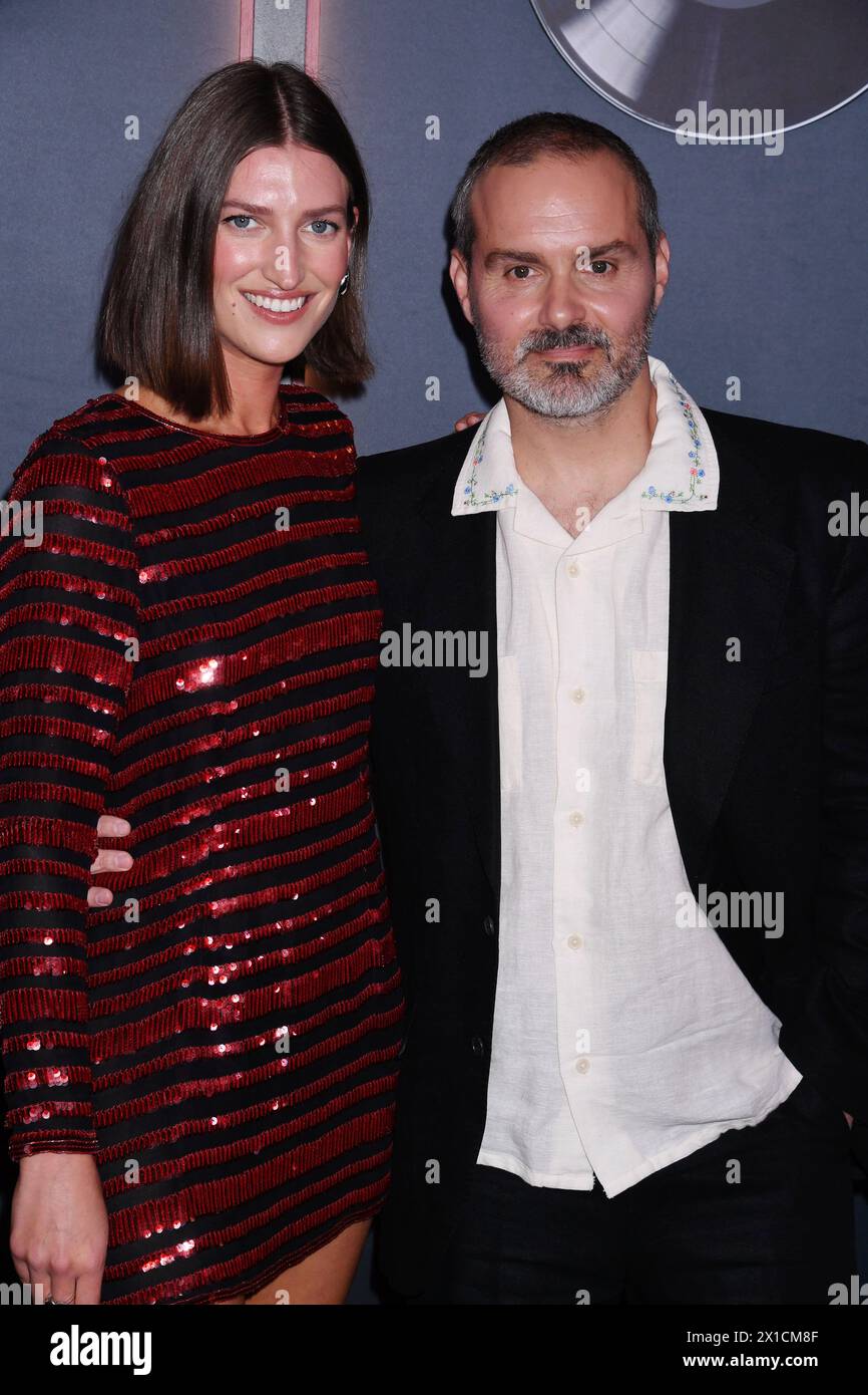 LOS ANGELES, CALIFORNIA - APRIL 15: (L-R) Michele Ouellet and Ned ...