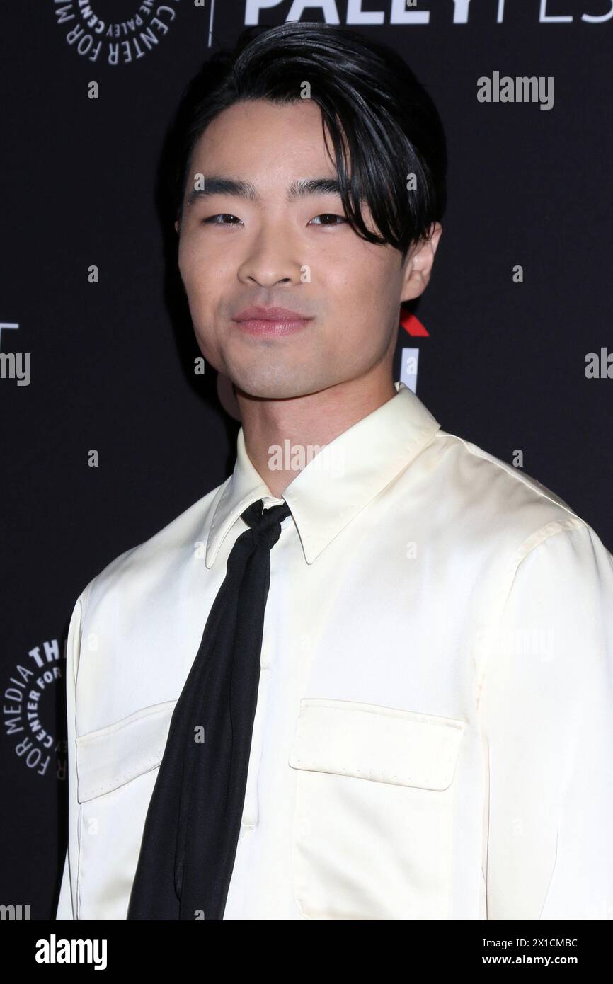Los Angeles, USA. 14th Apr, 2024. LOS ANGELES - APR 14: Dallas James Liu at PaleyFEST 2024 ...