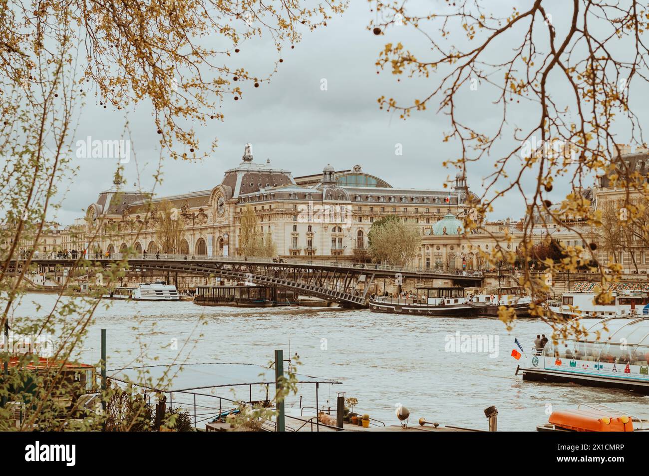 Orsay museum eiffel tower hi-res stock photography and images - Alamy