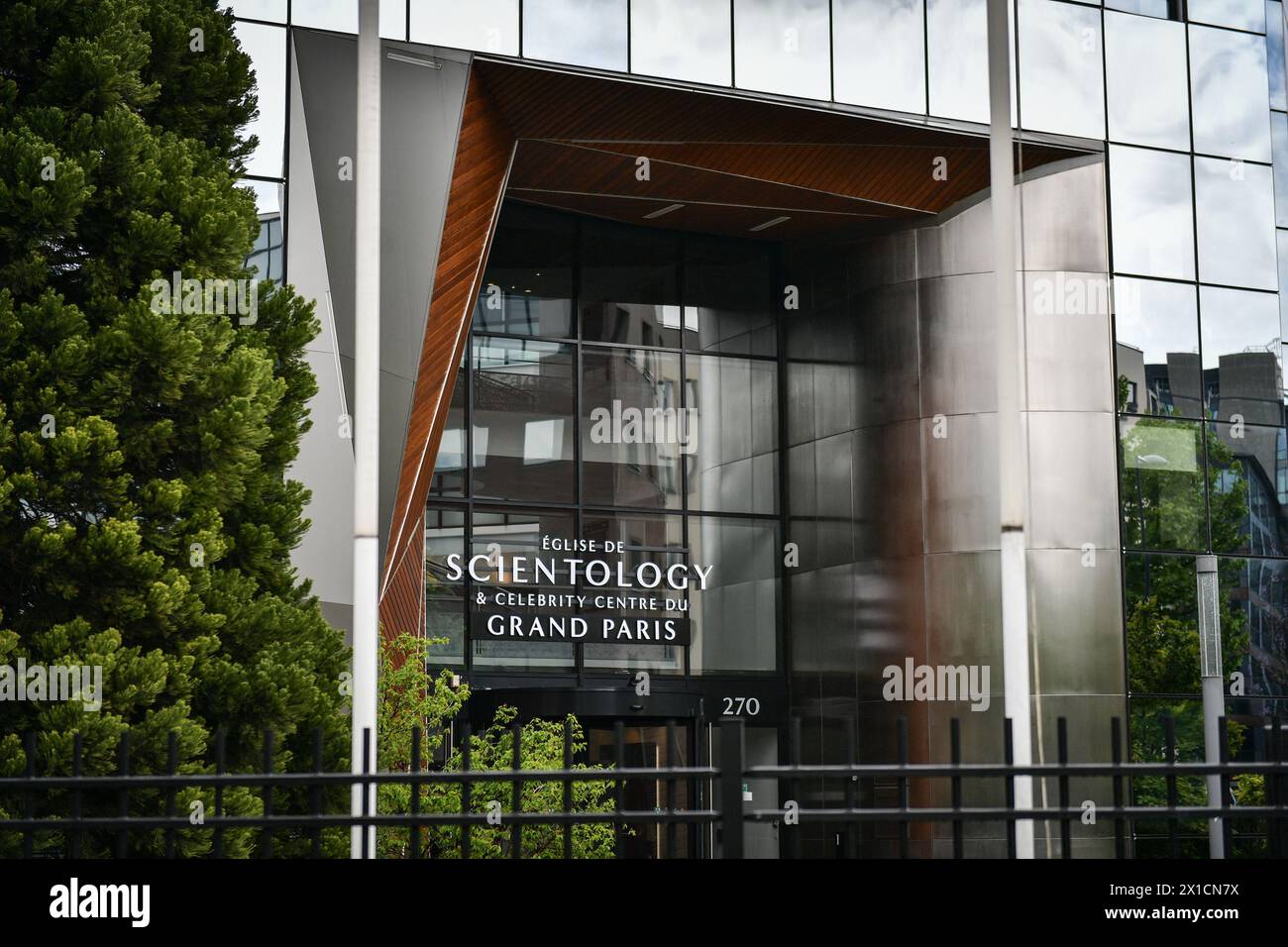 This photograph shows the Church of Scientology and Celebrity Centre du ...
