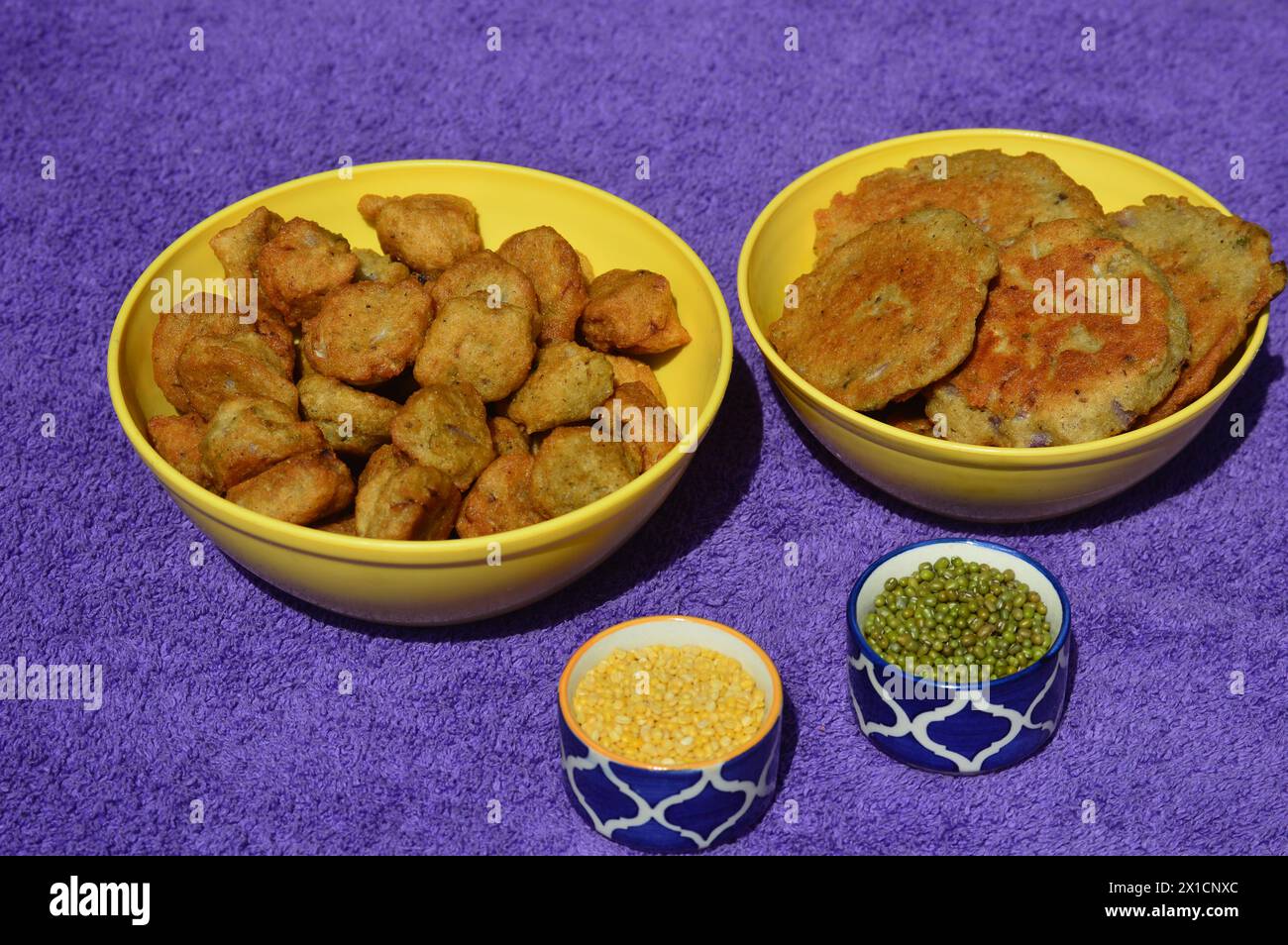 Bhalla,bada pakodi badi are a popular snacks,deep fried urd and moong ...