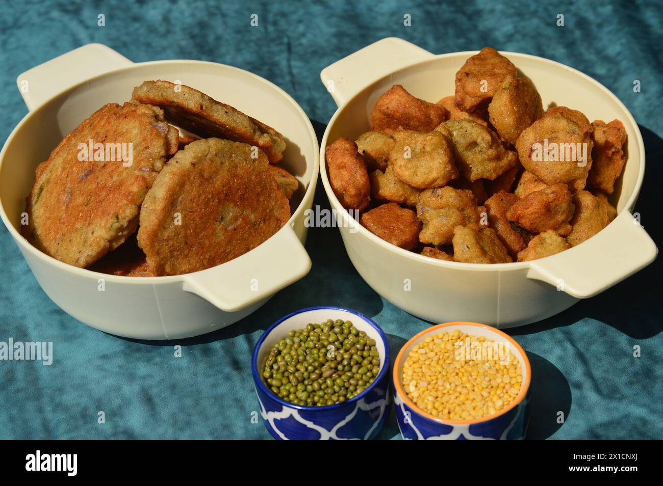 Bhalla,bada pakodi badi are a popular snacks,deep fried urd and moong ...