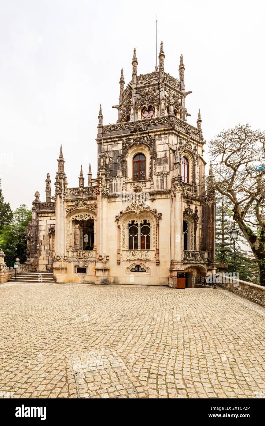 The impressive Quinta da Regaleira villa built in Neo-Manueline style ...