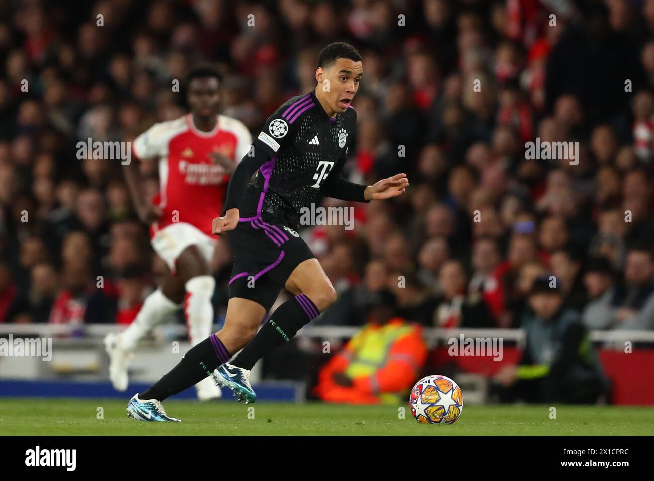 Jamal Musiala of Bayern Munich - Arsenal v FC Bayern Munich, UEFA ...