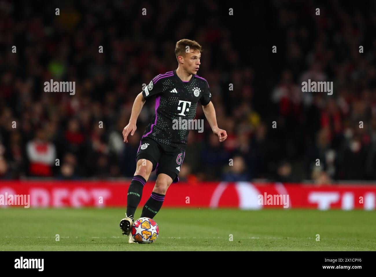 Joshua Kimmich of Bayern Munich - Arsenal v FC Bayern Munich, UEFA ...