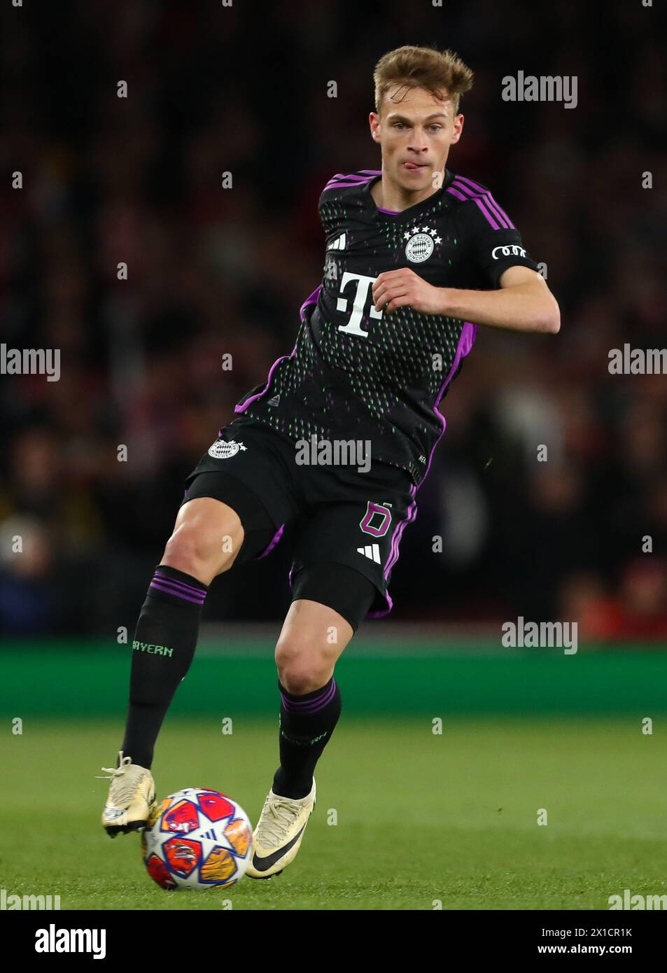 Joshua Kimmich of Bayern Munich - Arsenal v FC Bayern Munich, UEFA ...