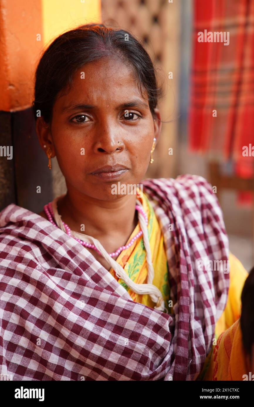 Devotee in Bainan, a village about 60 kilometers from Kolkata, are ...