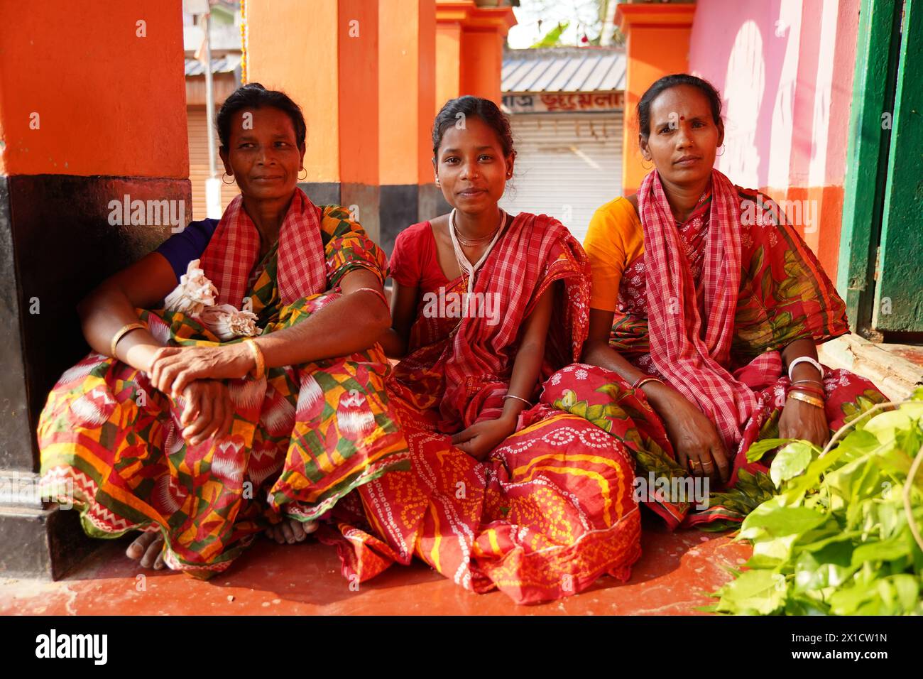 Devotees in Bainan, a village about 60 kilometers from Kolkata, are ...