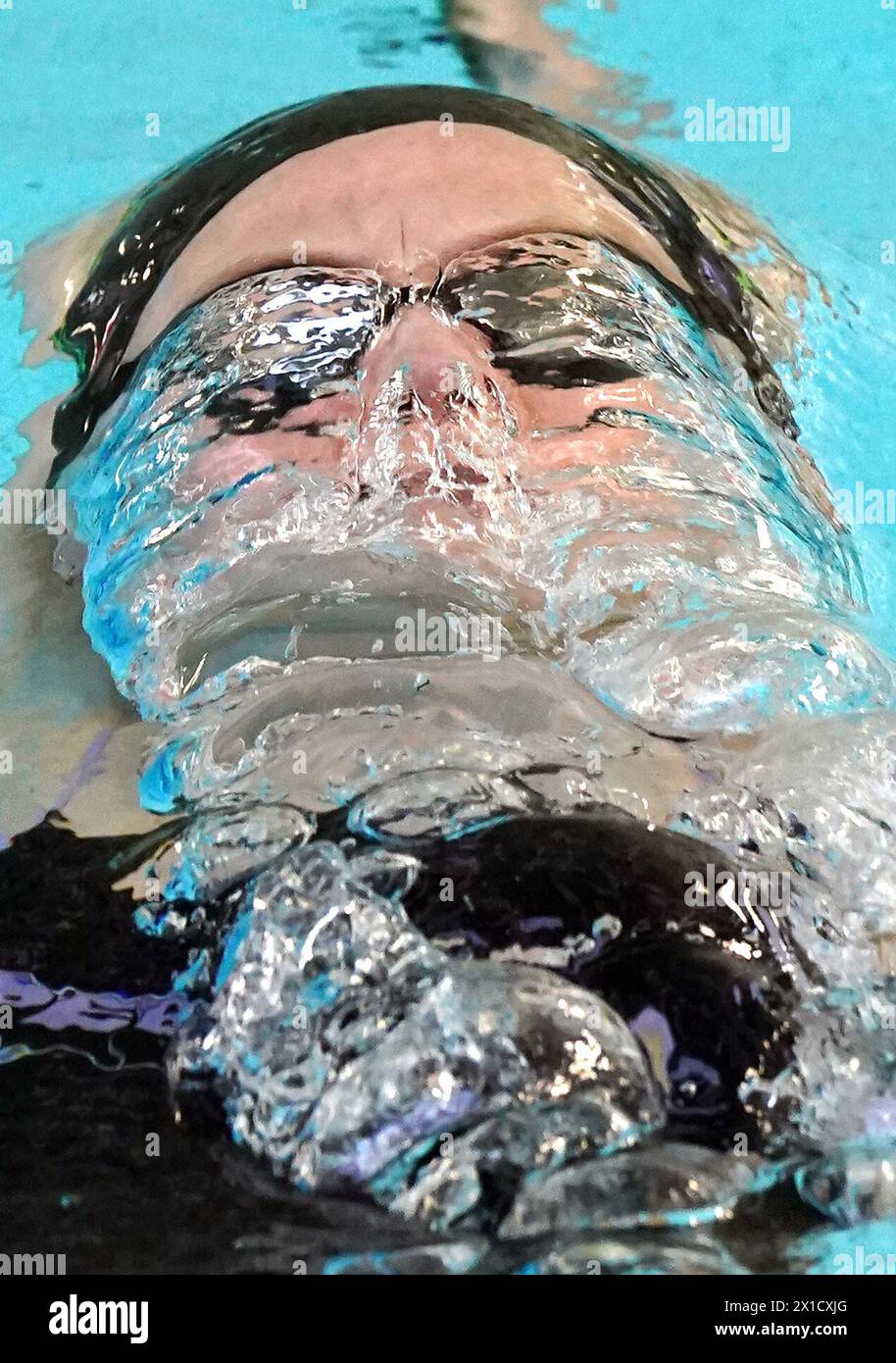 Lucy Hope during the Team GB Paris 2024 swimming team announcement at ...