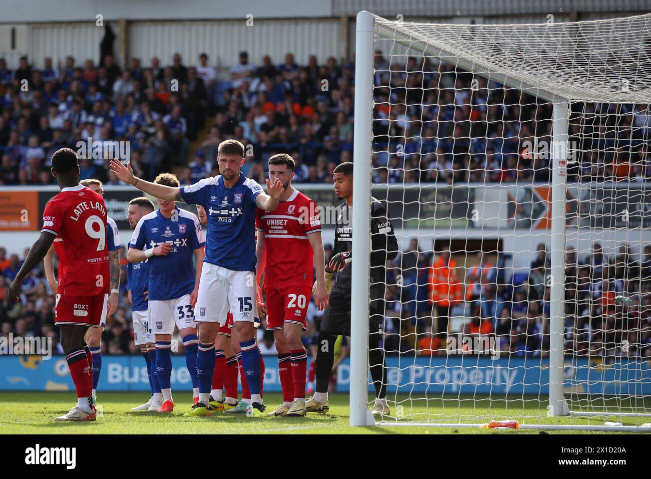Cameron Burgess of Ipswich Town - Ipswich Town v Middlesbrough, Sky Bet ...