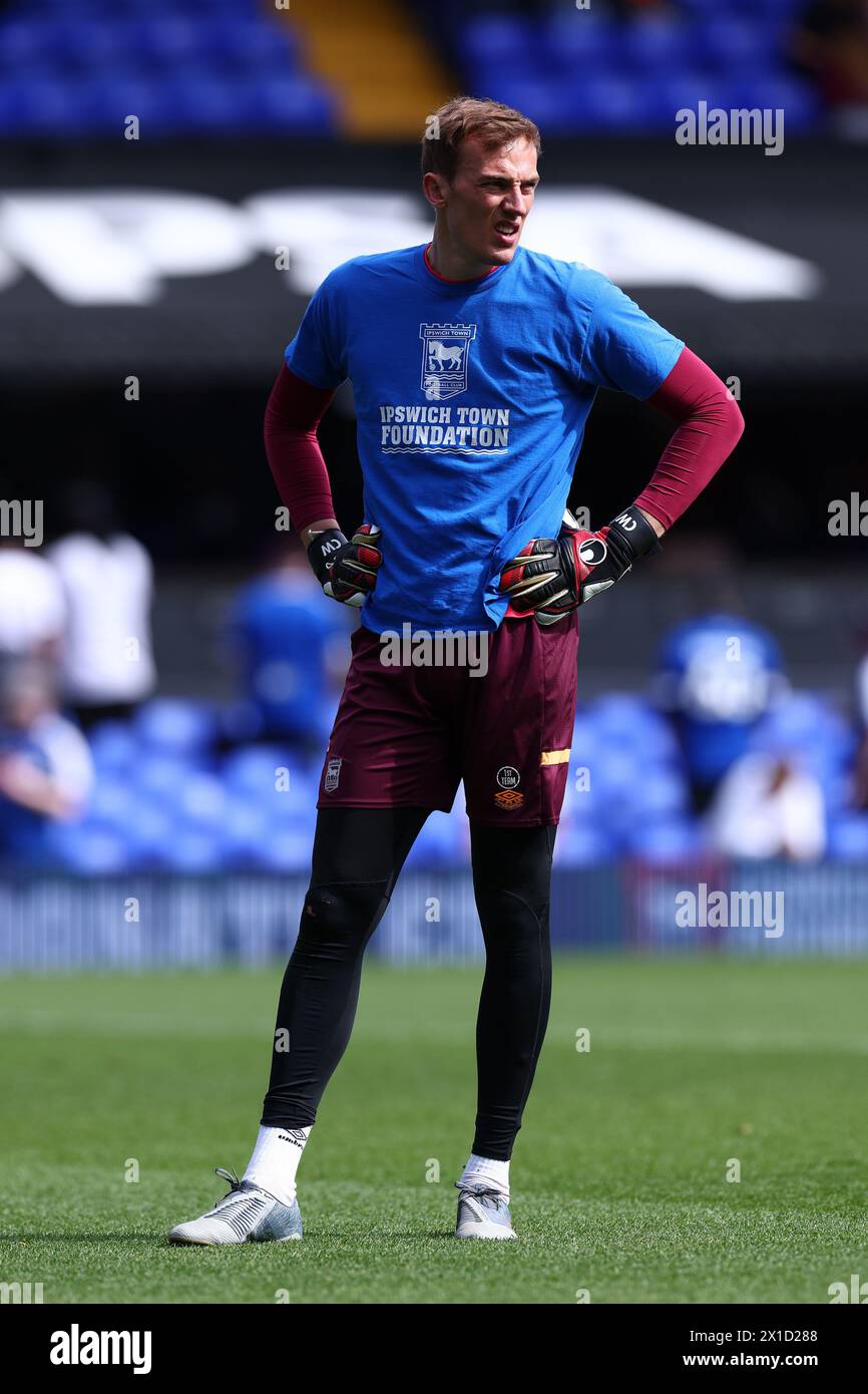 Christian Walton of Ipswich Town - Ipswich Town v Middlesbrough, Sky ...