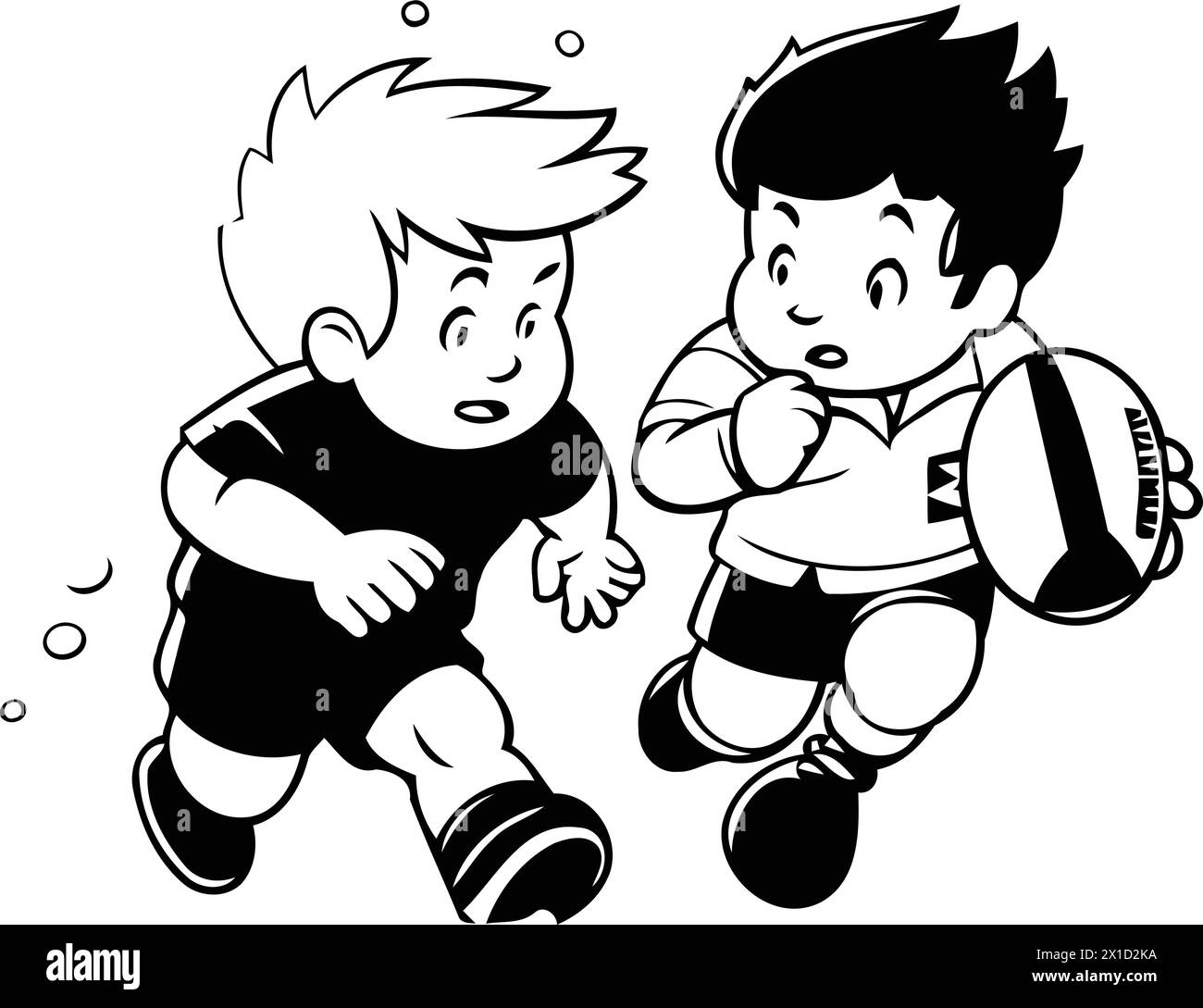 Man playing rugby icon vector vectors hi-res stock photography and ...