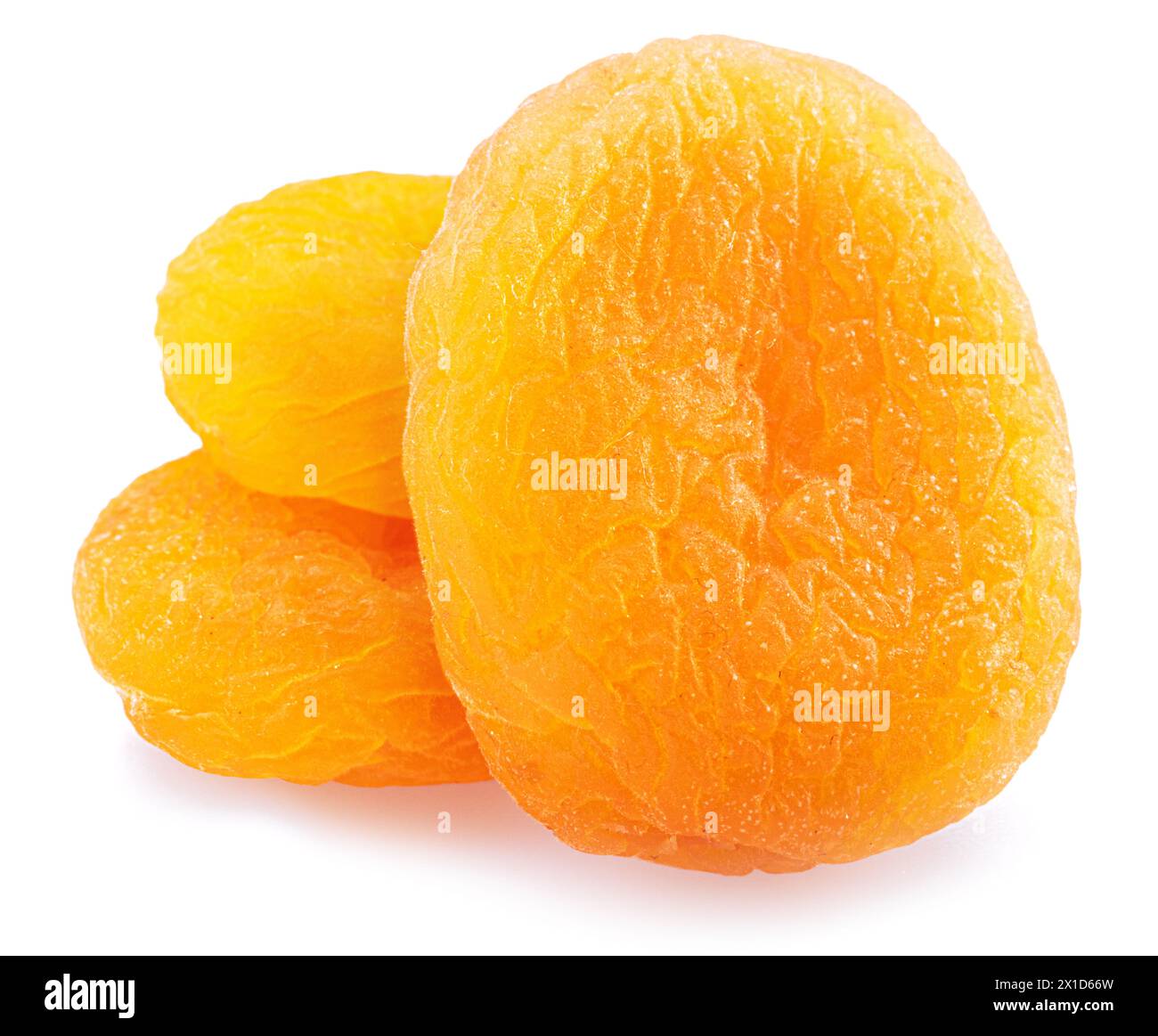 Dry apricots isolated on white background Stock Photo - Alamy