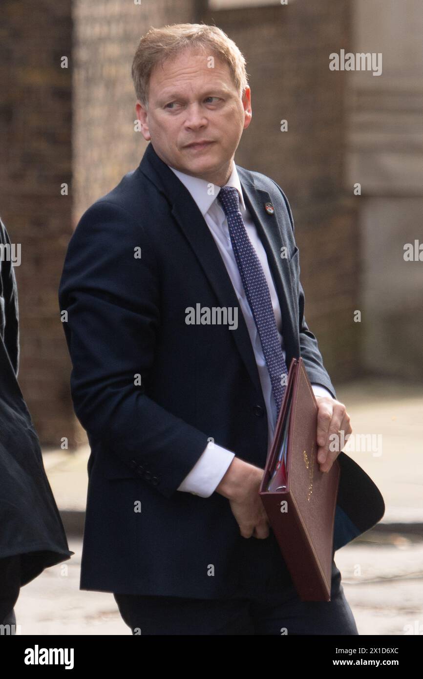 London, UK. 16 Apr 2024. Grant Shapps - Secretary of State for Defence ...