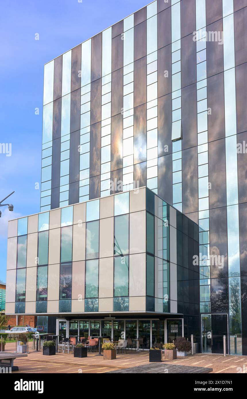 Cube local government offices at the shopping complex in the town ...