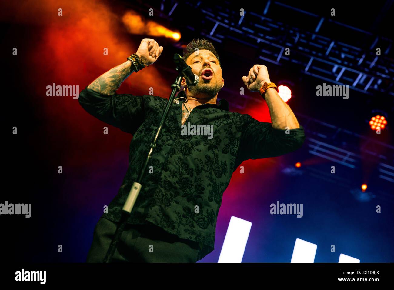 Milan, Italy. 15th Apr, 2024. British Boy Band Blue Performs Live At ...