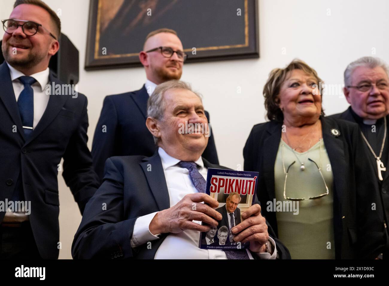 Prague, Czech Republic. 16th Apr, 2024. Launch of Lubos Prochazka and ...