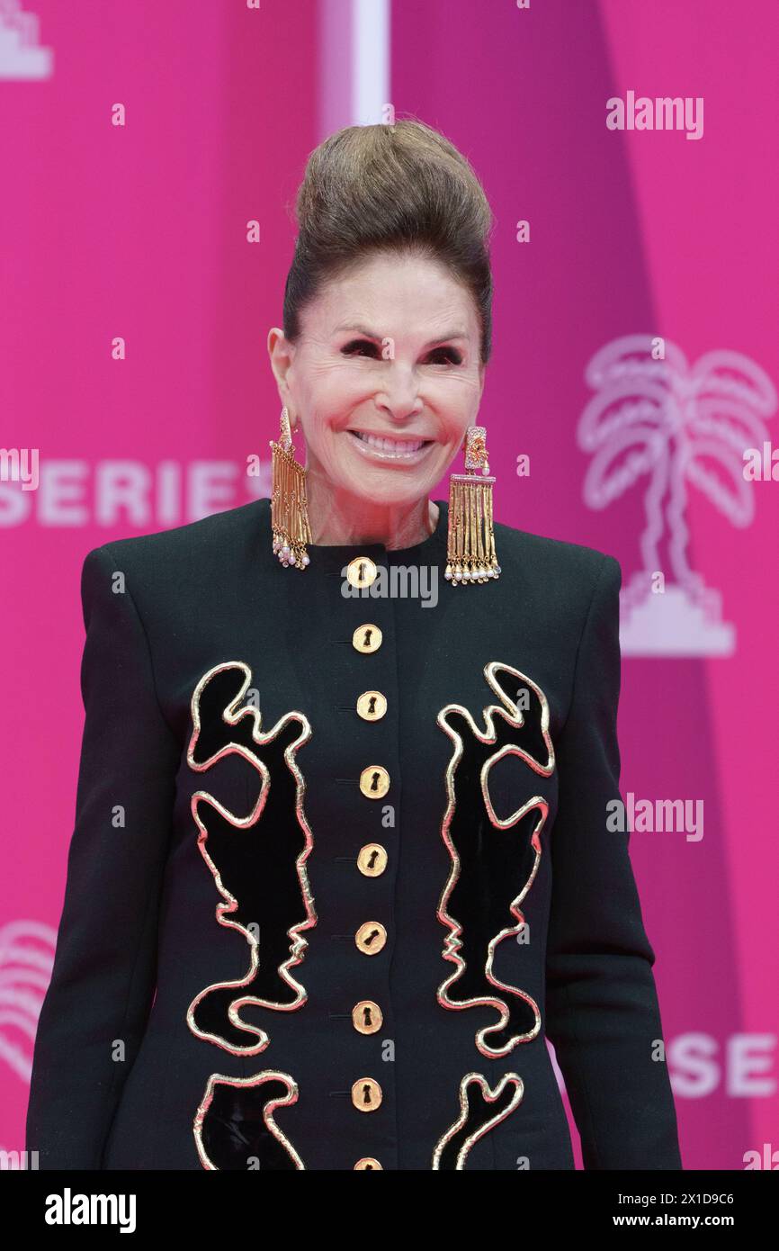 Mouna Ayoub attend the Pink Carpet on closing ceremony of the 7th ...