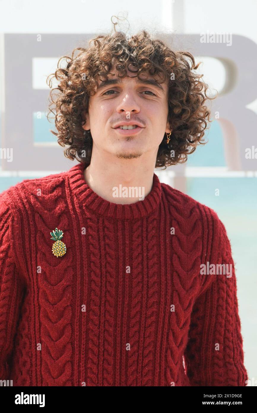 Tim Rousseau attends the "Plus belle la vie" Photocall during the 7th ...