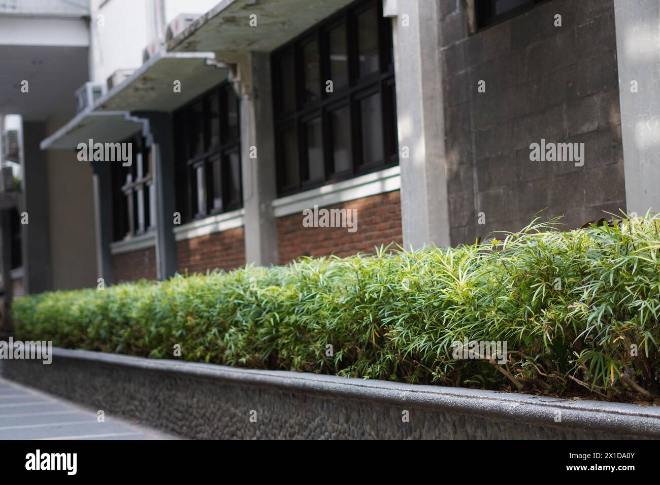 Brick garden design hi-res stock photography and images - Alamy