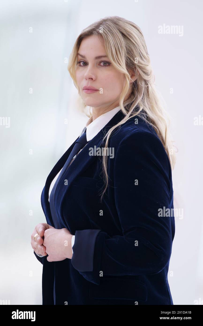 Pihla Viitala attends the "Money Shot" Photocall during the 7th ...