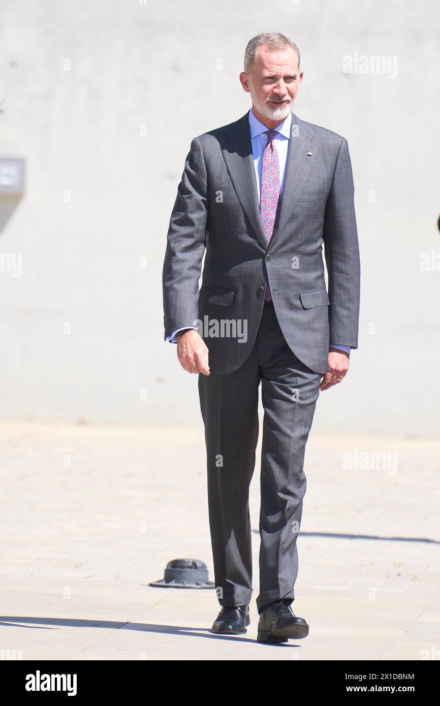 Madrid. Spain. 20240416, King Felipe VI of Spain Departs to Netherlands ...