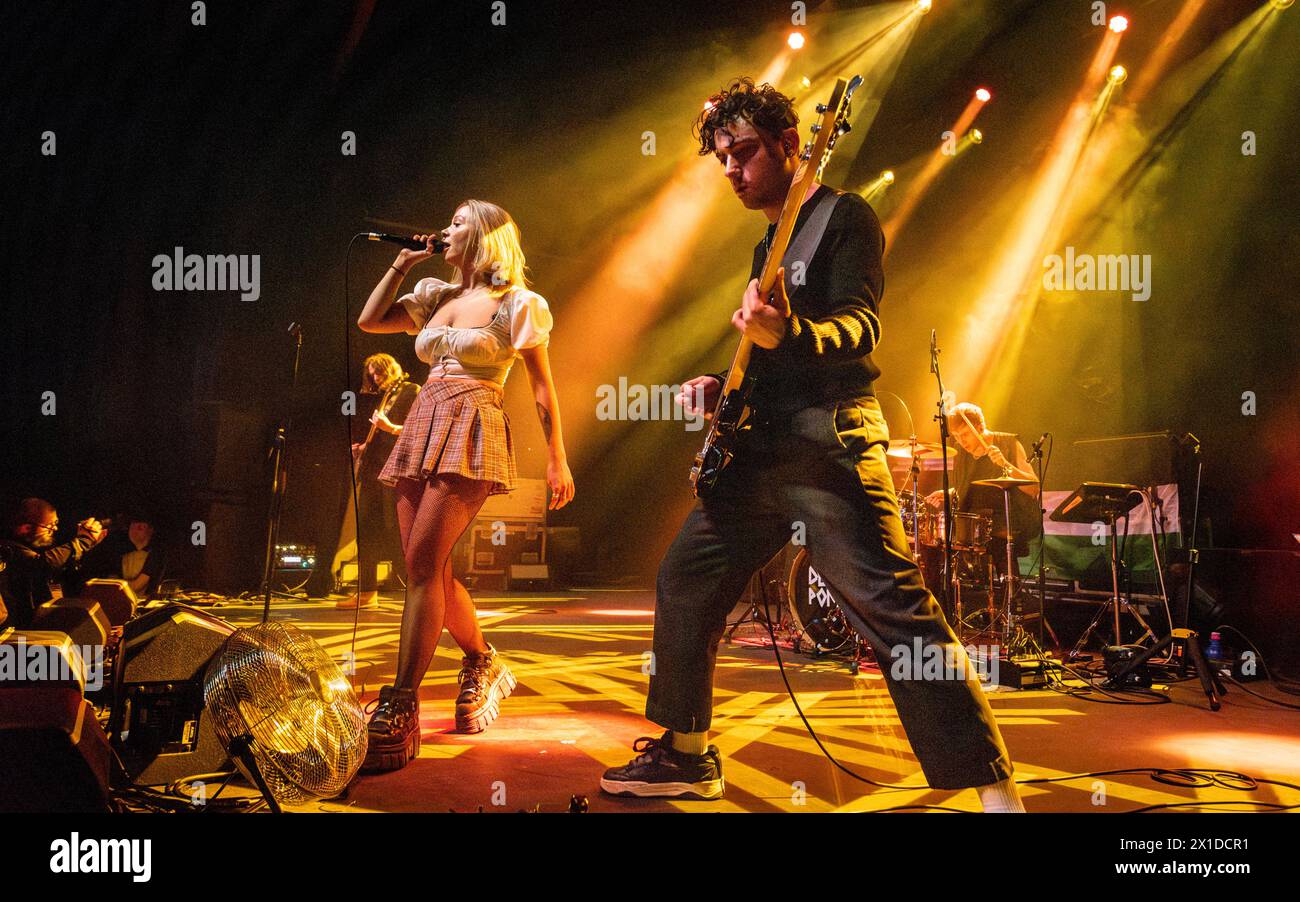 Dead Pony, O2 Forum Kentish Town, London, 12th April 2024 Stock Photo ...