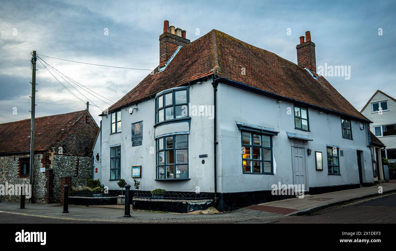 36 on the Quay, a renowned restaurant on the waterfront in Emsworth ...