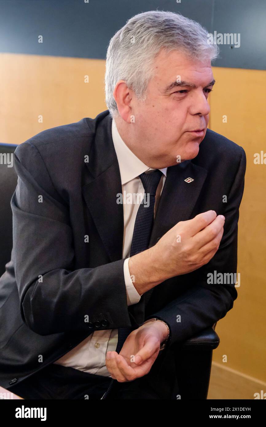 Luigi Ferraris, Amministratore Delegato del Gruppo FS Italiane, in ...